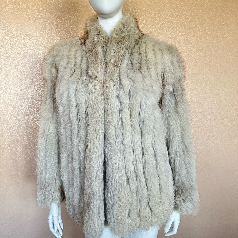 Authentic Saga Fox Fur Coat - Gem